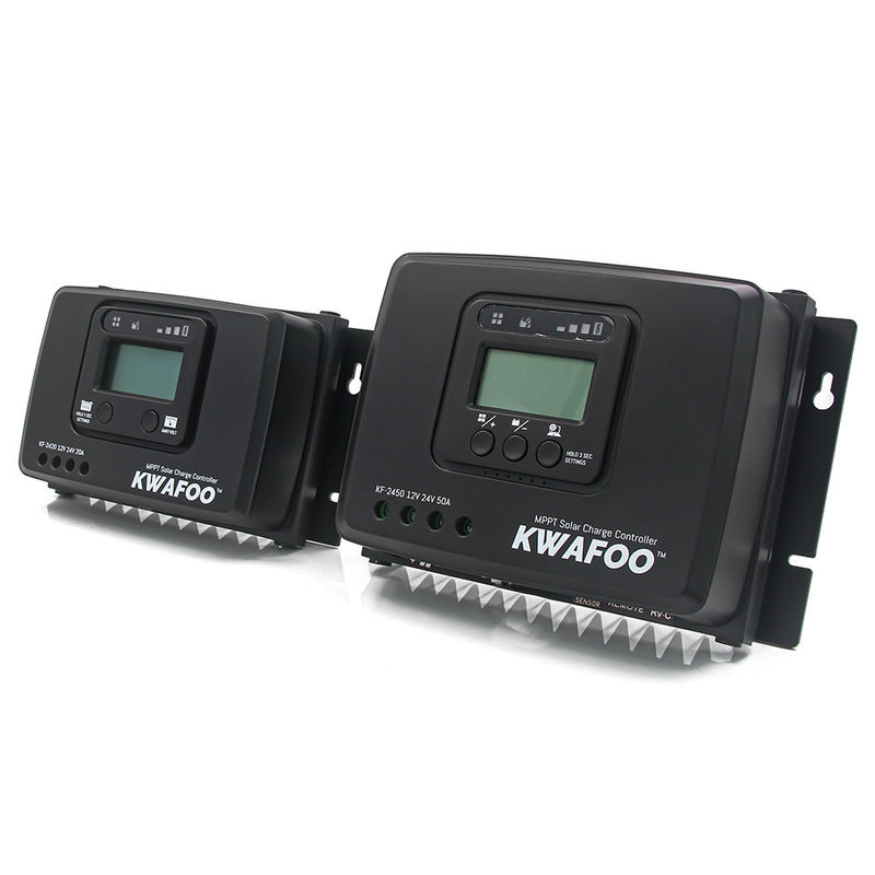 LCD Display 5 Stage MPPT Solar Voltage Regulator 12V 24V 100V Max Input ...